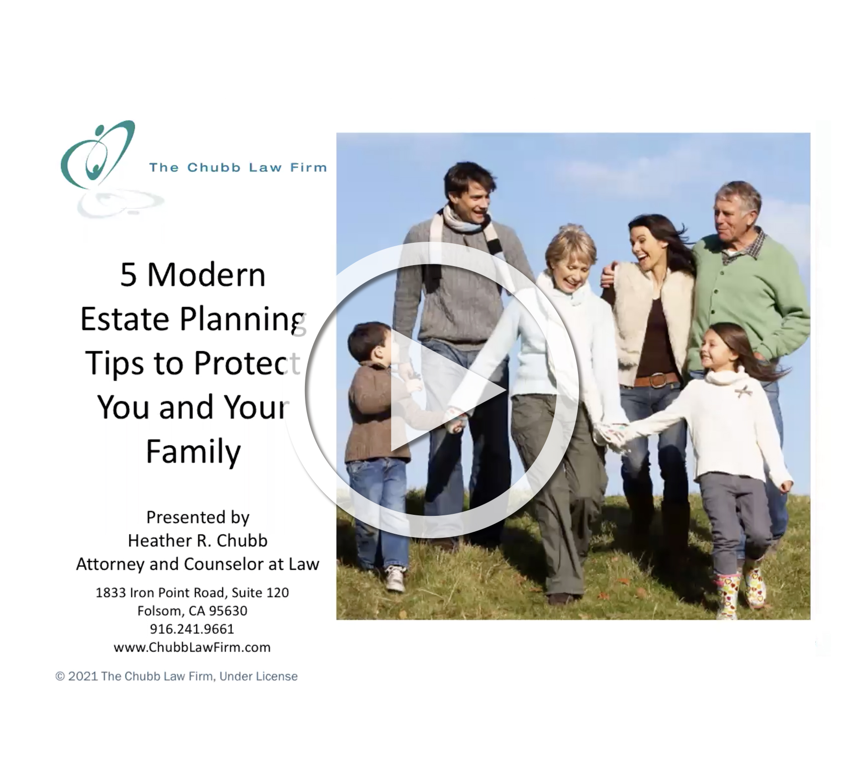 Elder Planning & Special Needs Planning in Sacramento | The Chubb Law Firm